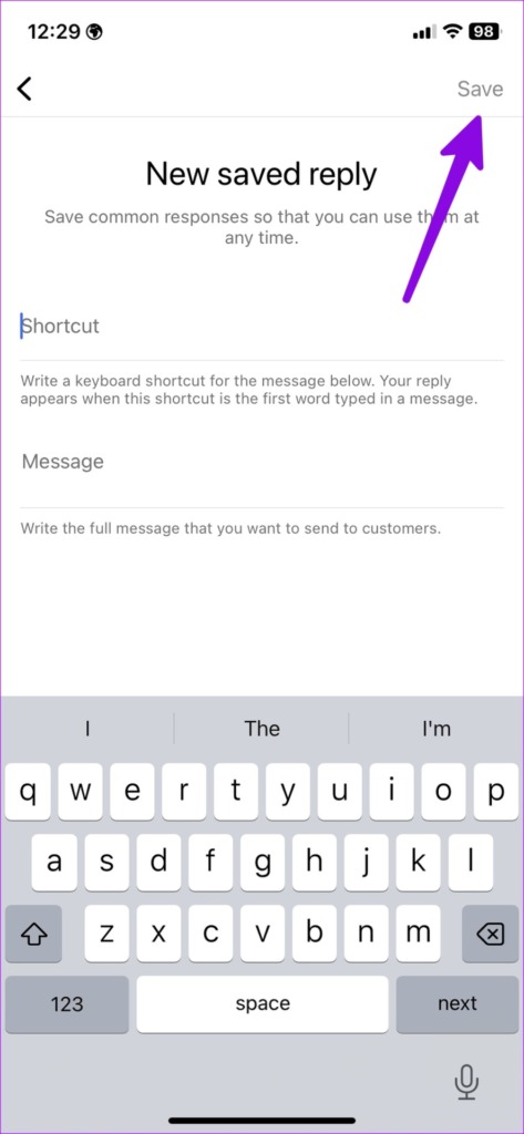 How to Create Saved Replies on Instagram - Guiding Tech