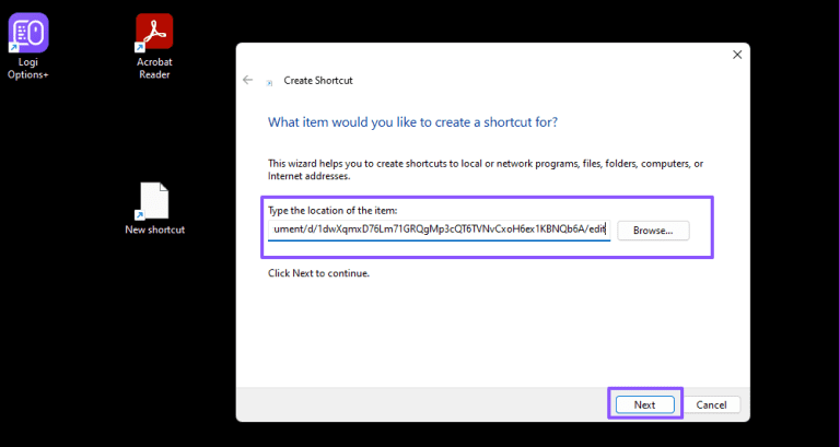 4 Ways to Create Desktop Shortcuts for Google Docs or Sheets - Guiding Tech