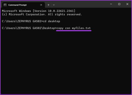 How to Create a Folder or File from Windows Command Prompt - Guiding Tech