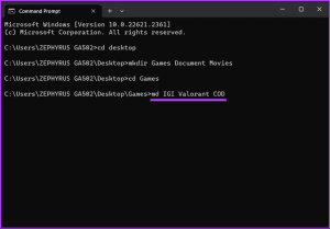 How to Create a Folder or File from Windows Command Prompt - Guiding Tech
