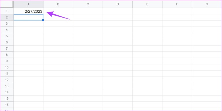 3 Ways to Add Dates Automatically in Google Sheets - Guiding Tech