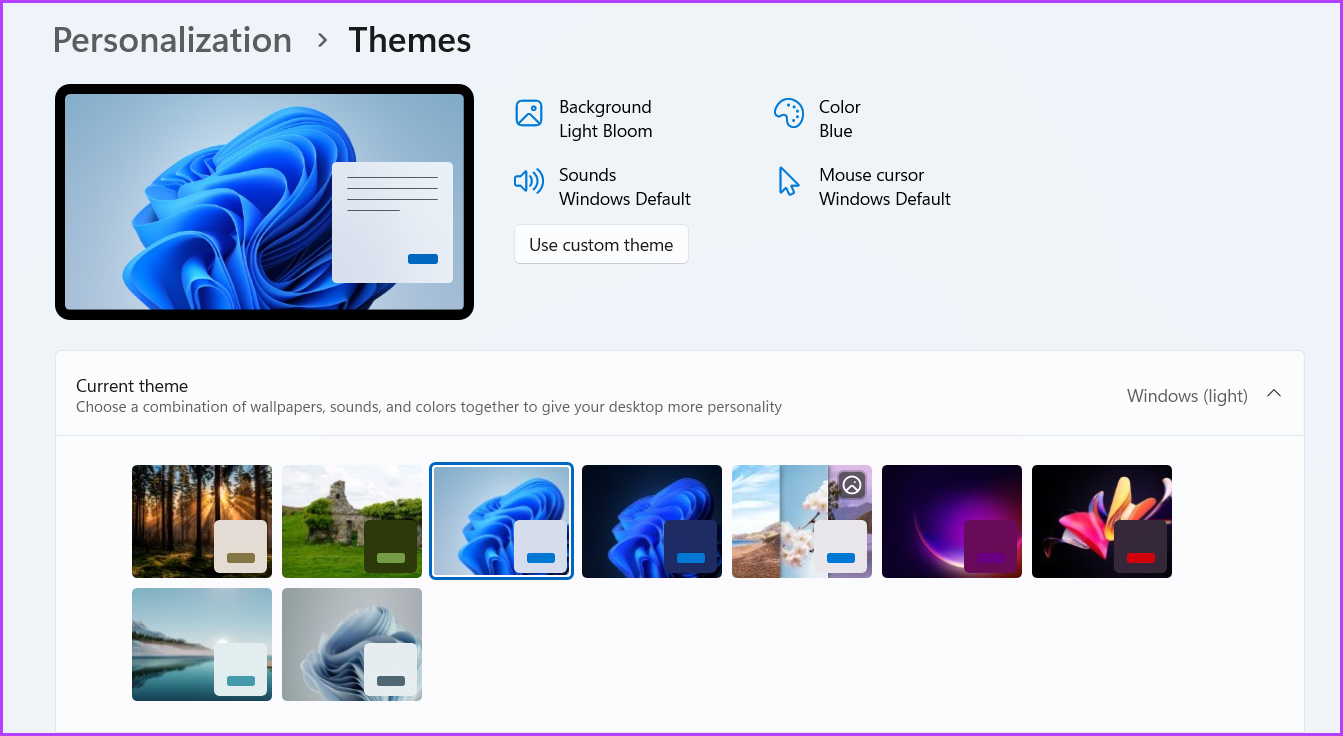 4 Best Ways to Change Themes in Windows 11 - Guiding Tech