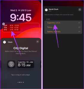 4 Ways to Add and Customize Clock on iPhone Lock Screen - Guiding Tech