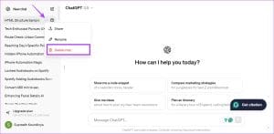 How to View and Delete ChatGPT History on iPhone, Android, and Web ...