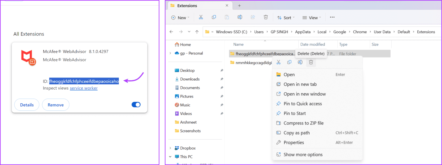 3 Fixes if You Can’t Remove Extensions From Chrome - Guiding Tech