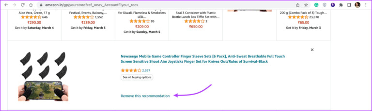 How to Clear Your Amazon Search History - Guiding Tech