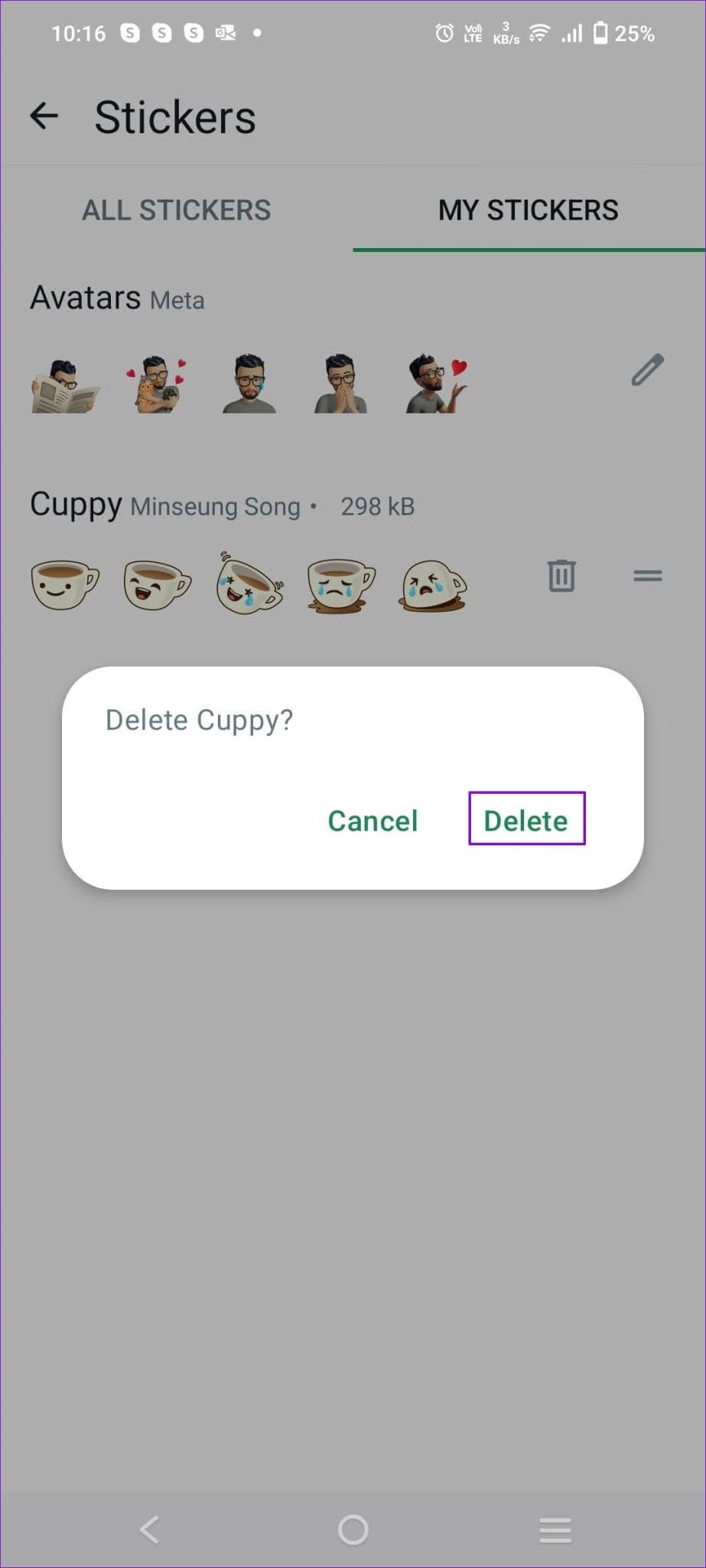 How to Remove Stickers From WhatsApp - Guiding Tech