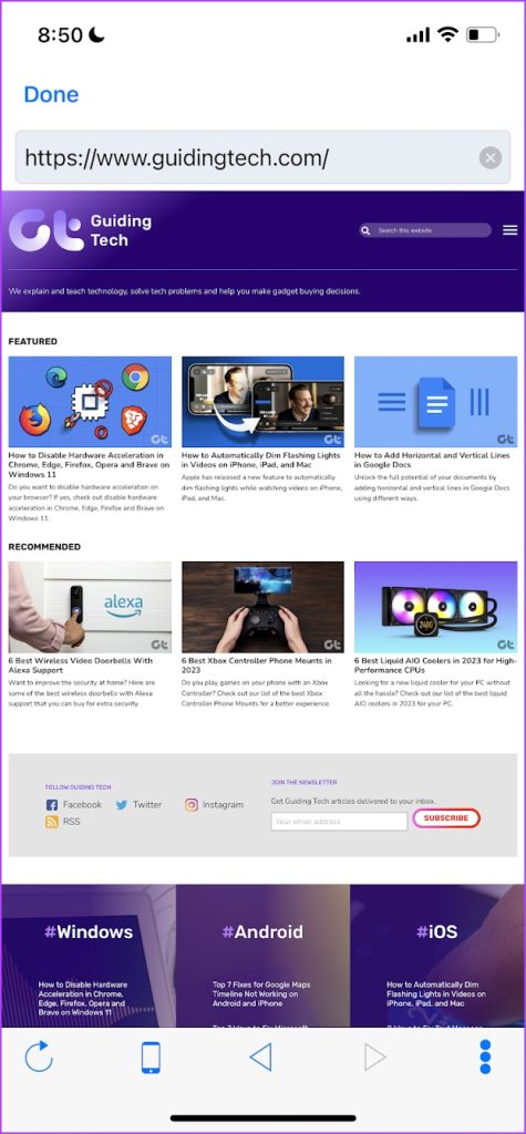 Top 5 Browsers to Always Open Desktop Sites on Android and iOS