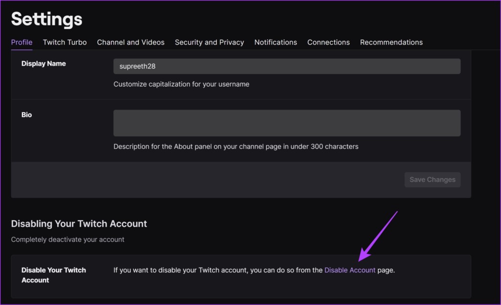 How to Delete Twitch Account on PC, iPhone, and Android - Guiding Tech