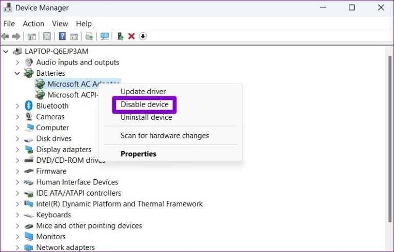 4 Ways to Fix No Battery Is Detected on Windows 11 Laptop - Guiding Tech