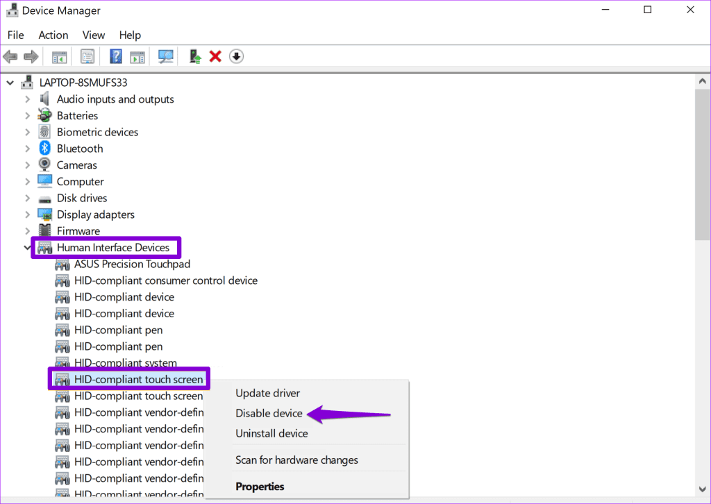 3 Ways to Disable Touchscreen in Windows 11 - Guiding Tech