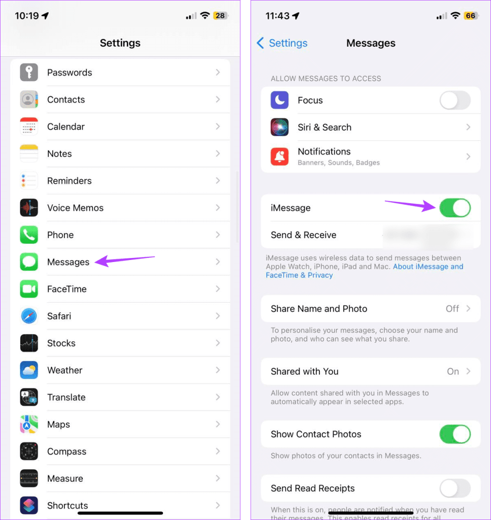 3 Ways to Remove Exclamation Mark From iPhone Messages - Guiding Tech