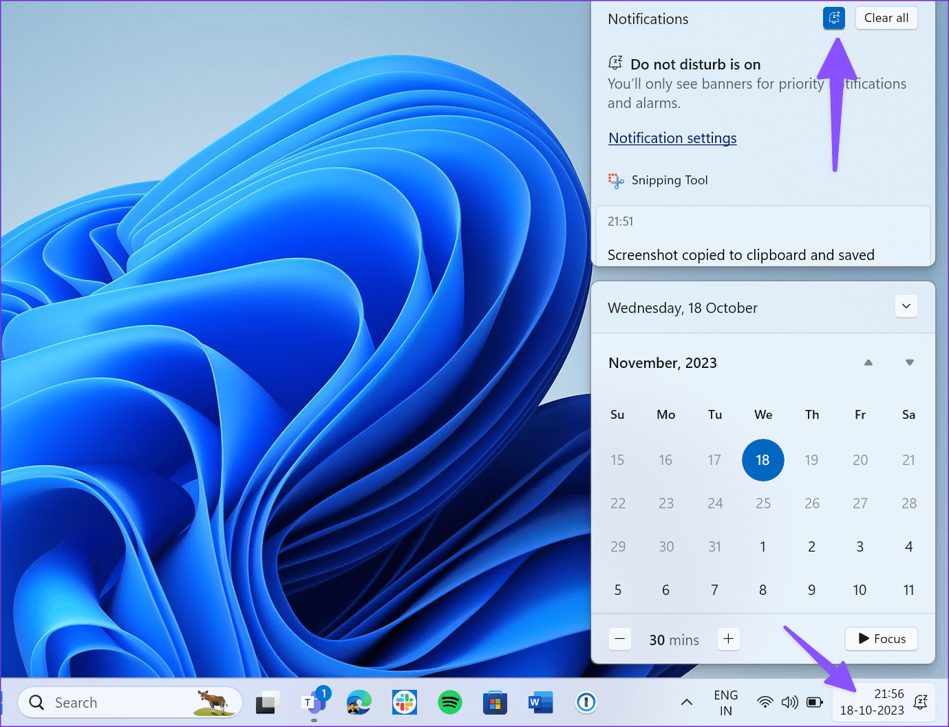 Top 5 Ways to Fix Do Not Disturb Turning on Itself on Windows 11 ...