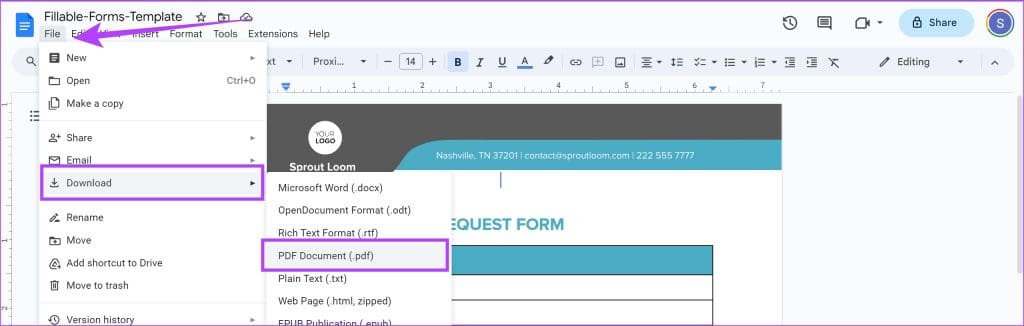 How to Save a Word Document as a PDF on Windows and Mac - Guiding Tech