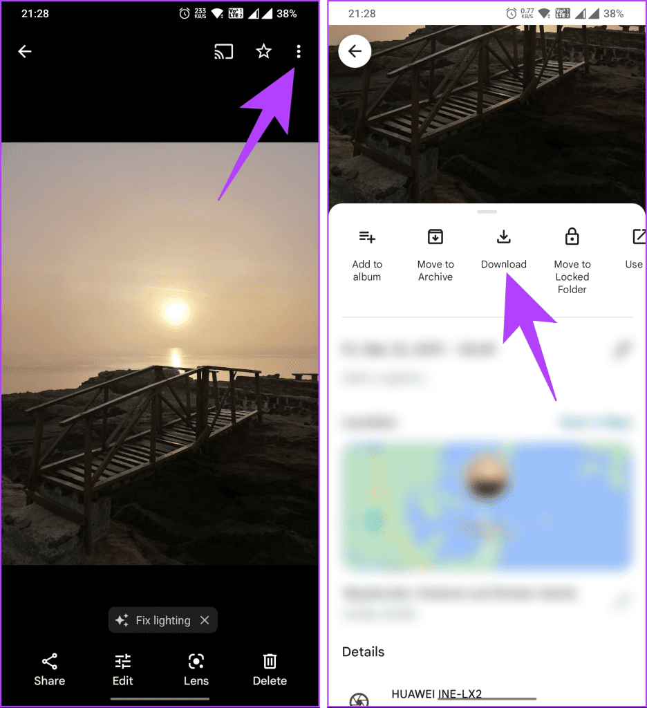 نحوه دانلود عکس ها از Google Photos روی دسکتاپ و موبایل - مجله 98 زوم