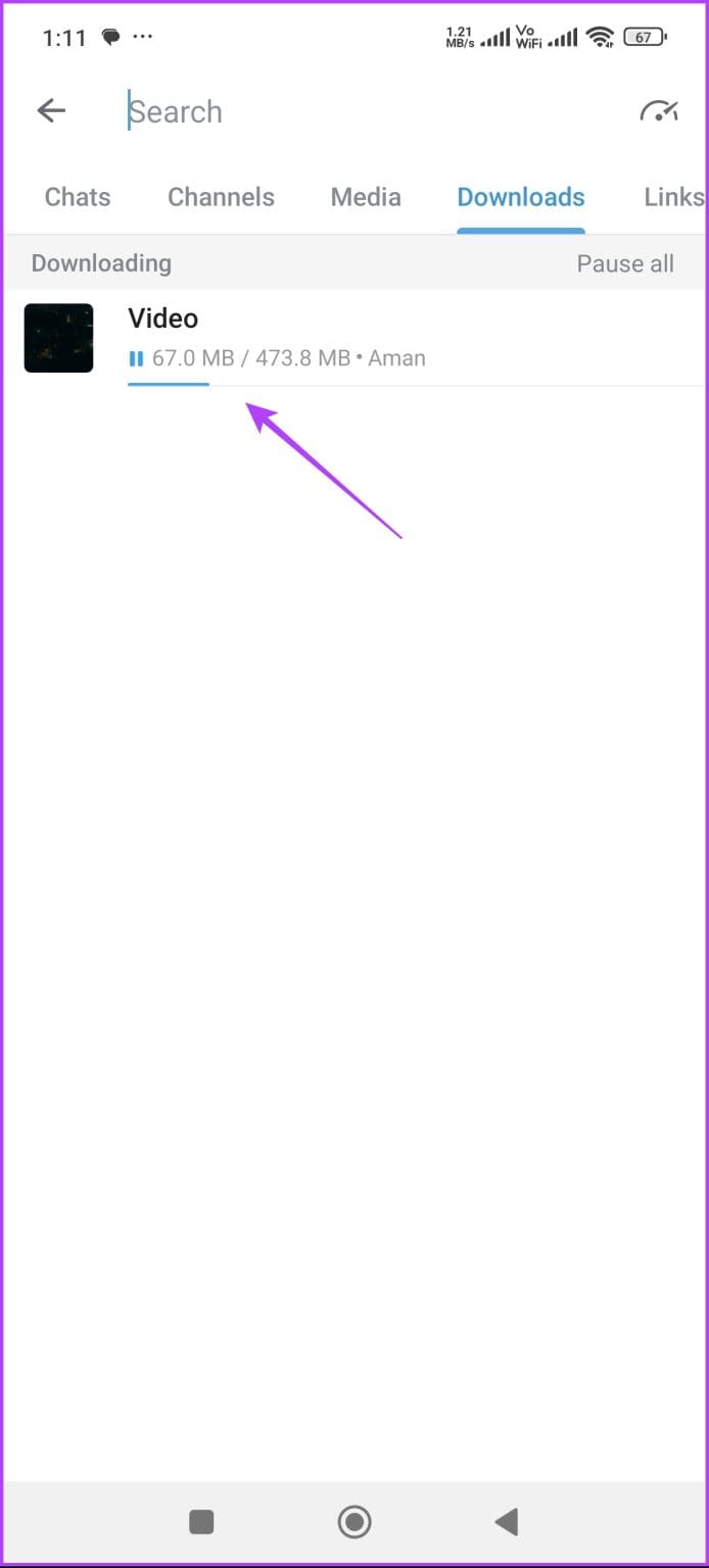 How to Manage Downloads in Telegram - Guiding Tech