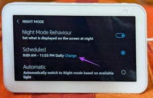 How to Make Echo Show Only Show the Clock - Guiding Tech