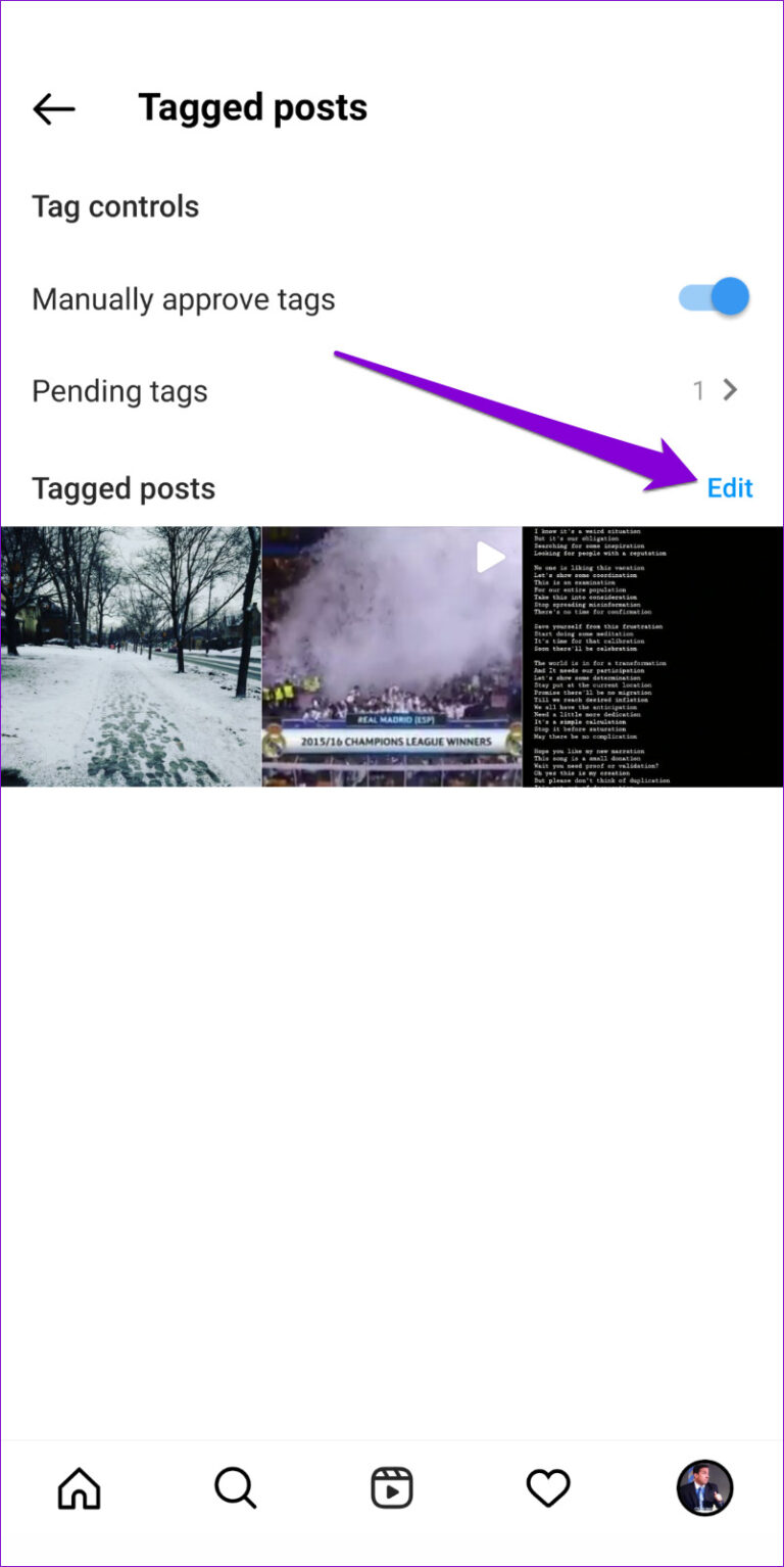 How to Hide or Unhide Tagged Photos From Your Instagram Profile ...