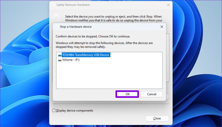 5 Ways to Fix Unable to Eject a USB Drive on Windows 11 - Guiding Tech