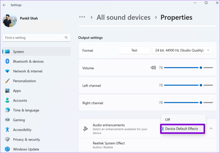 6 Ways to Get Better Audio Quality on Windows 11 - Guiding Tech