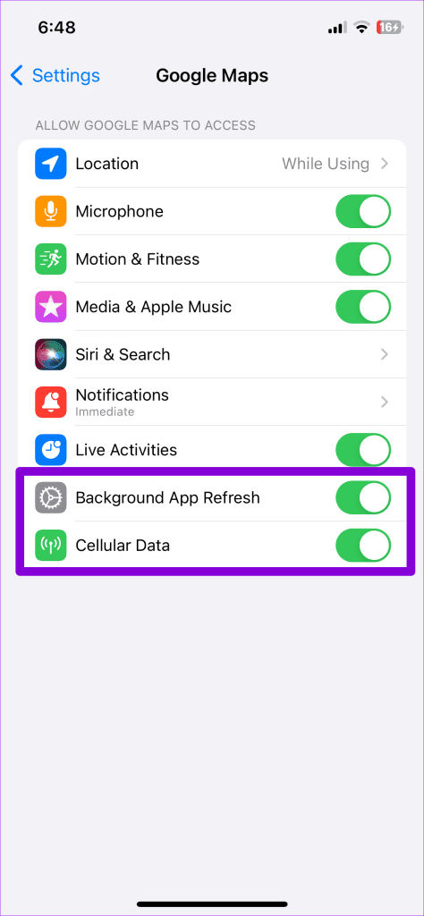 4 Ways to Fix Google Maps Not Working on iPhone - Guiding Tech