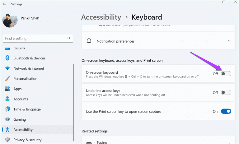 4 Ways to Fix On-Screen Keyboard Not Working on Windows 11 - Guiding Tech