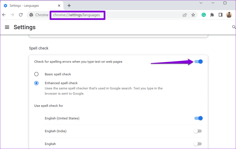 5 Ways to Fix Spell Check Not Working in Gmail - Guiding Tech