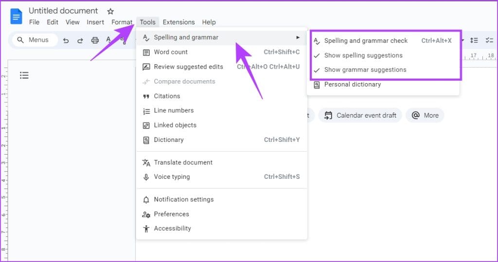 3 Ways to Fix Spell Check Not Working in Google Docs - Guiding Tech