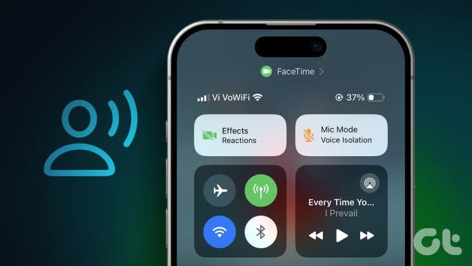 How to Enable and Use Voice Isolation on iPhone - Guiding Tech