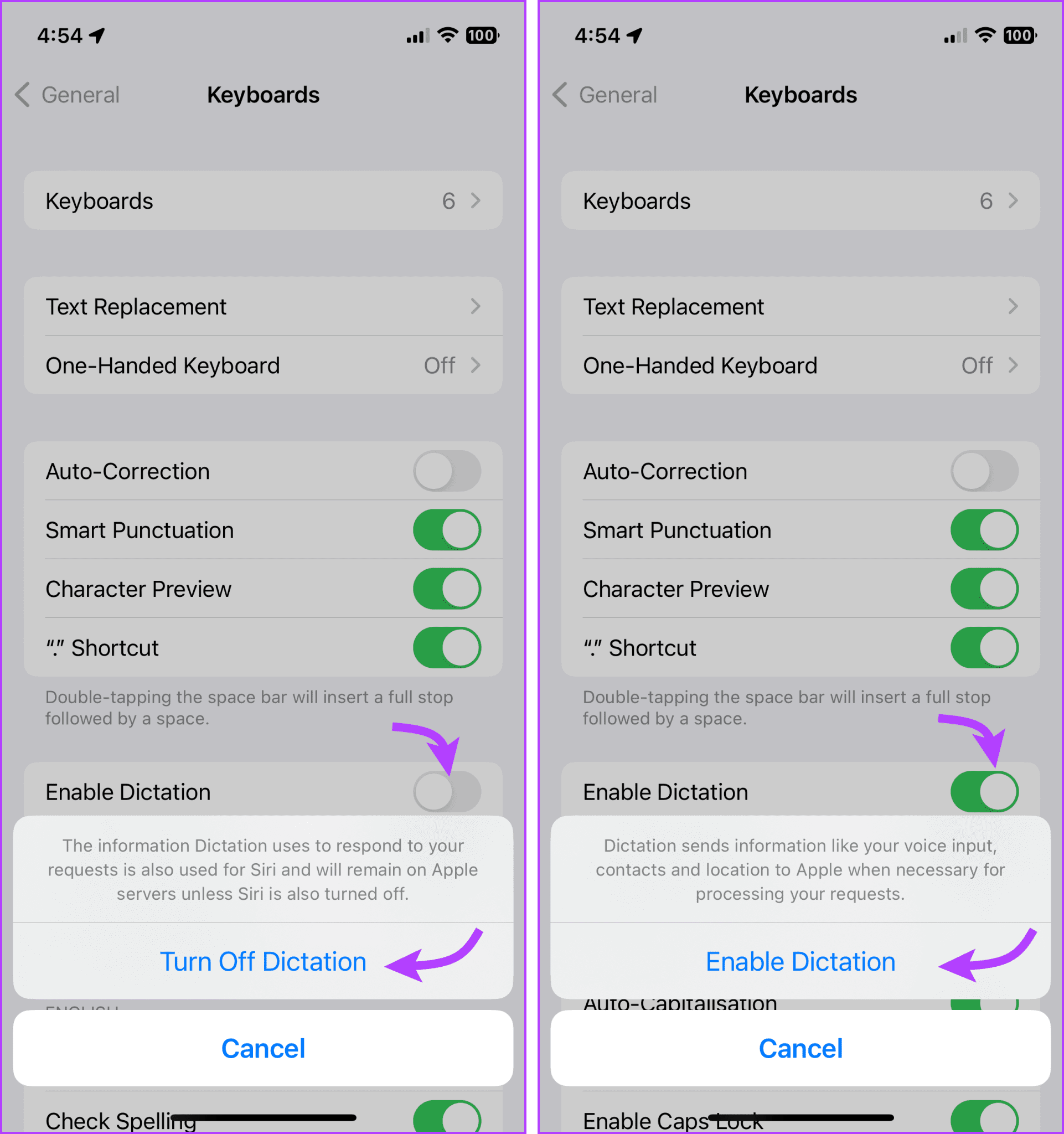 How to Fix iPhone Dictation Not Working - Guiding Tech