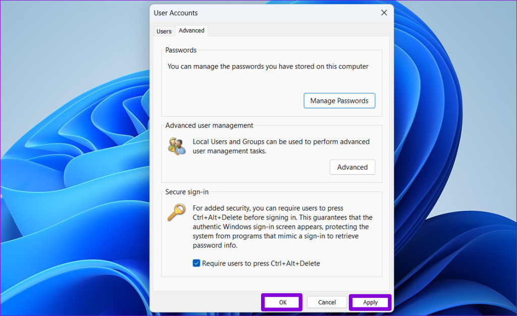 3 Best Ways to Enable or Disable Ctrl+Alt+Delete Secure Sign-In on ...
