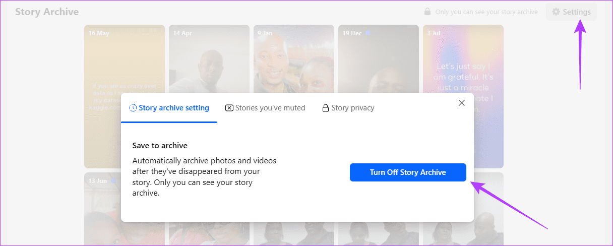 Facebook Story Archive: How to Enable, View, Delete and Reuse - Guiding ...
