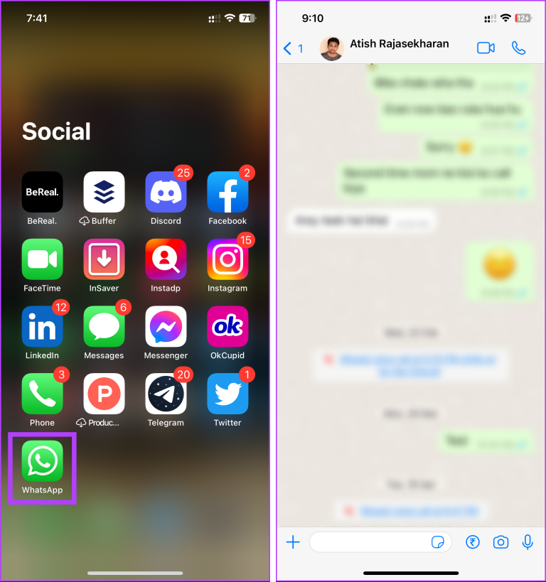 How to Export WhatsApp Chat to PDF on Android or iOS - Guiding Tech