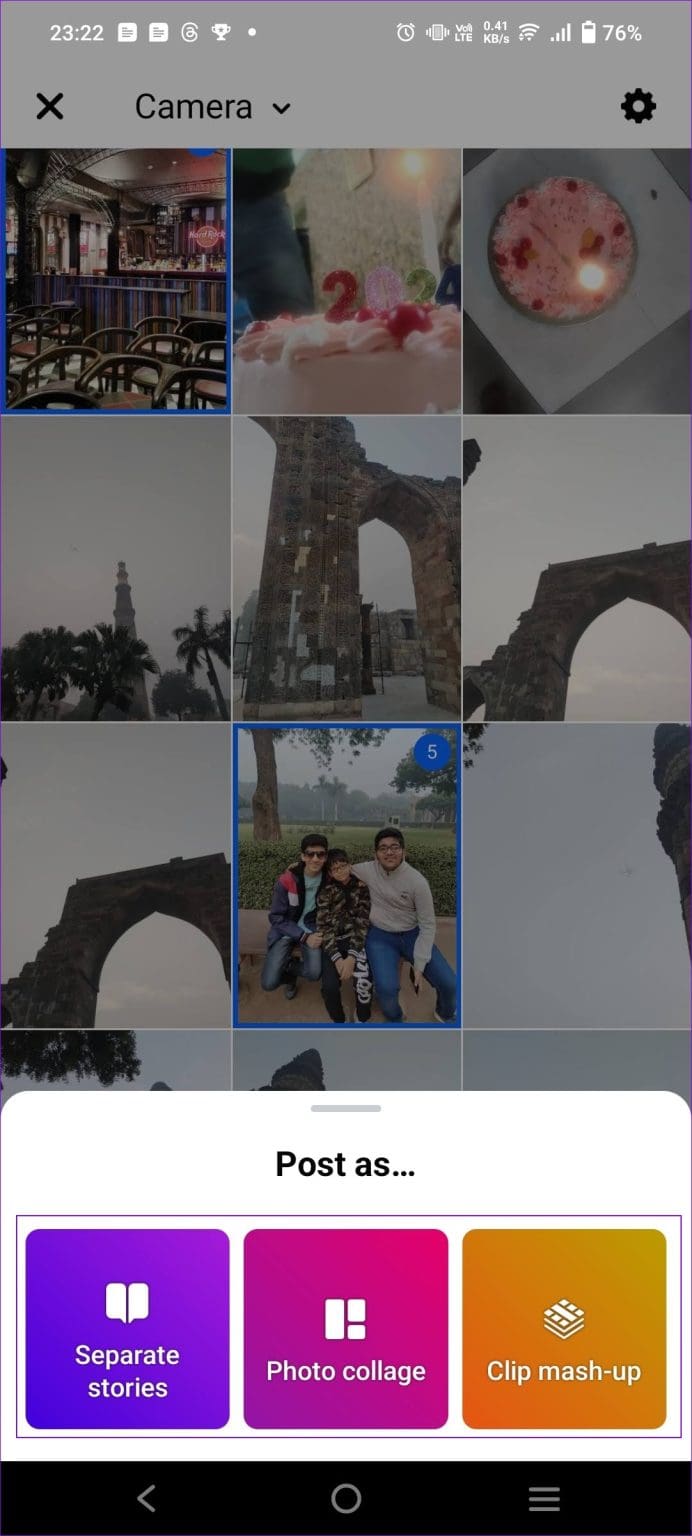 How to Add Multiple Photos to Facebook and Messenger Story - Guiding Tech