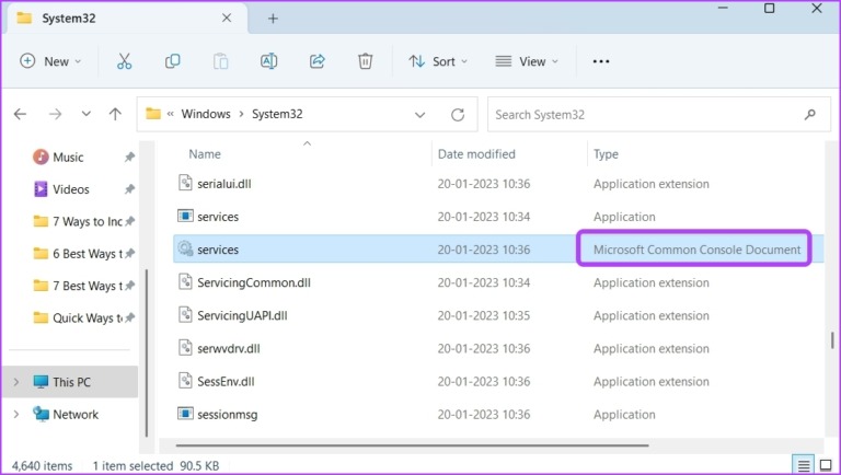 5 Quick Ways to Open Services on Windows 11 - Guiding Tech