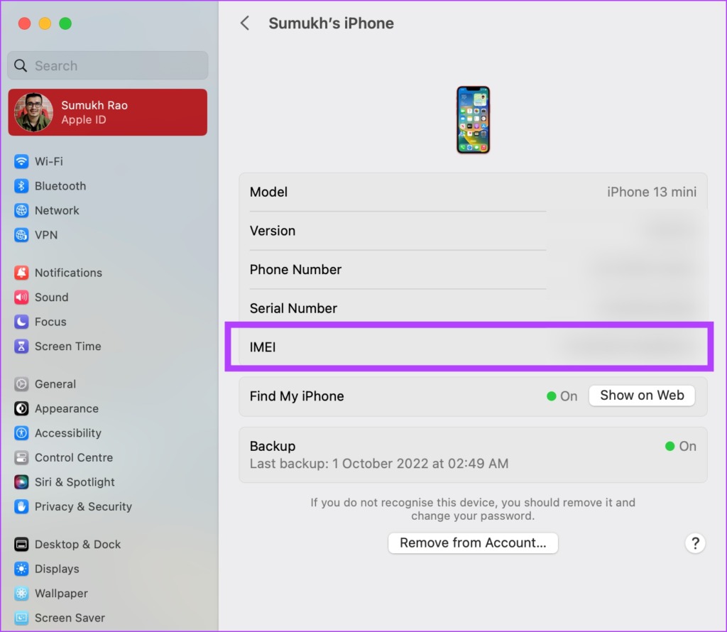 8 Ways to Find the IMEI Number on an iPhone - Guiding Tech