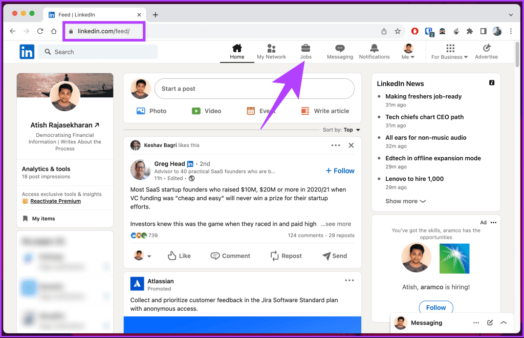 How to Find Saved Posts and Jobs on LinkedIn - Guiding Tech