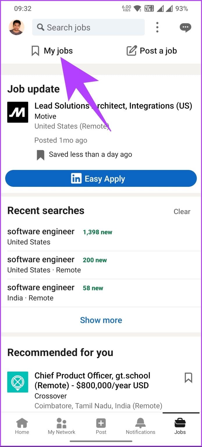 How to Find Saved Posts and Jobs on LinkedIn - Guiding Tech