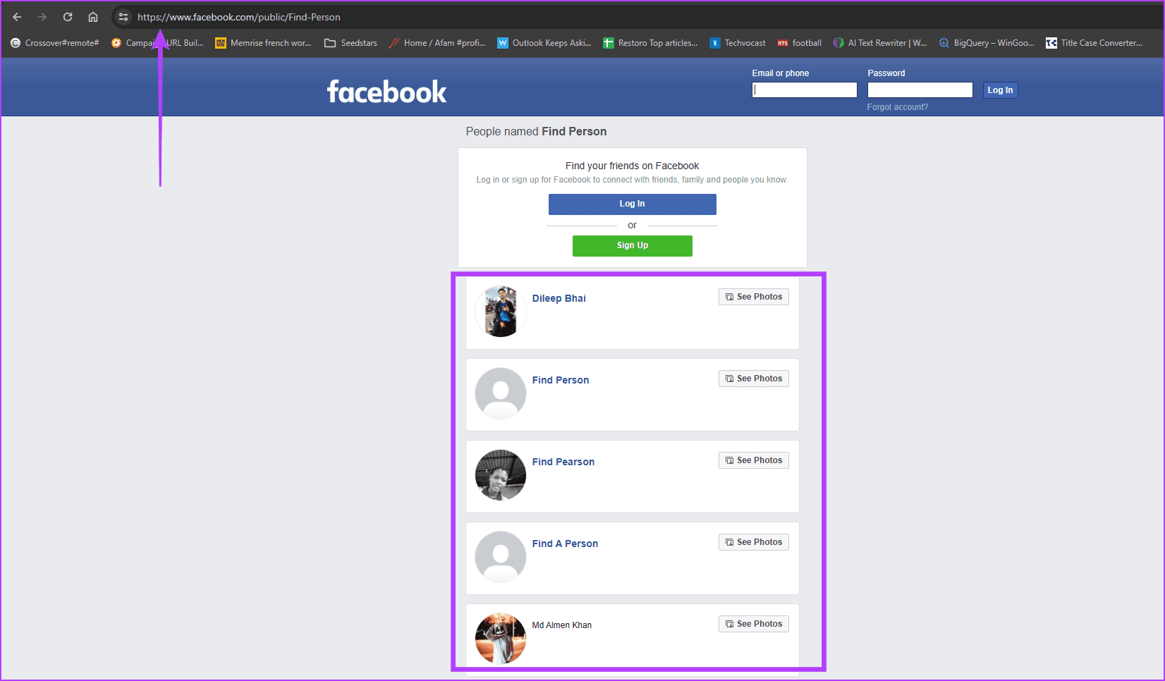 5 Ways to Search Facebook Without an Account - Guiding Tech