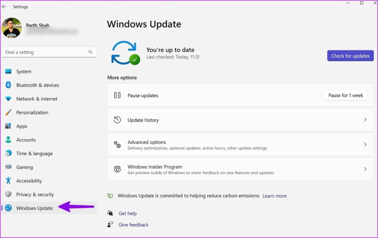 Top 8 Ways to Fix Error Encountered During Windows Update - Guiding Tech