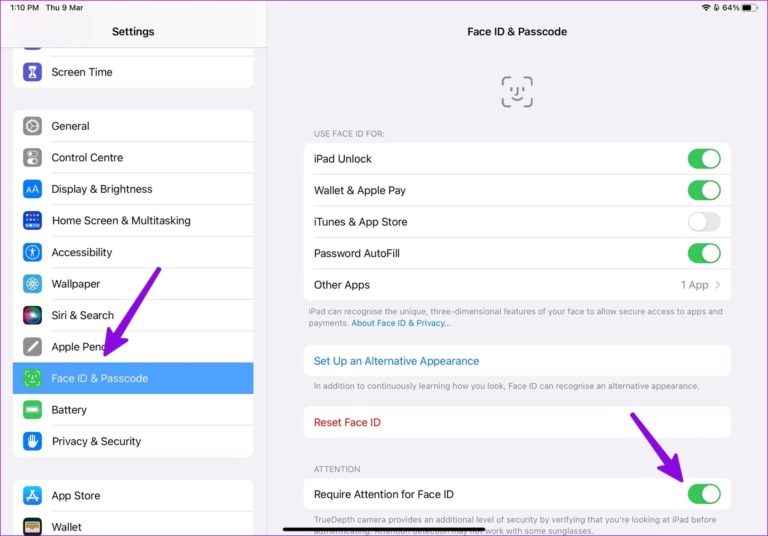 Top 10 Ways to Fix Face ID Not Working on iPad - Guiding Tech