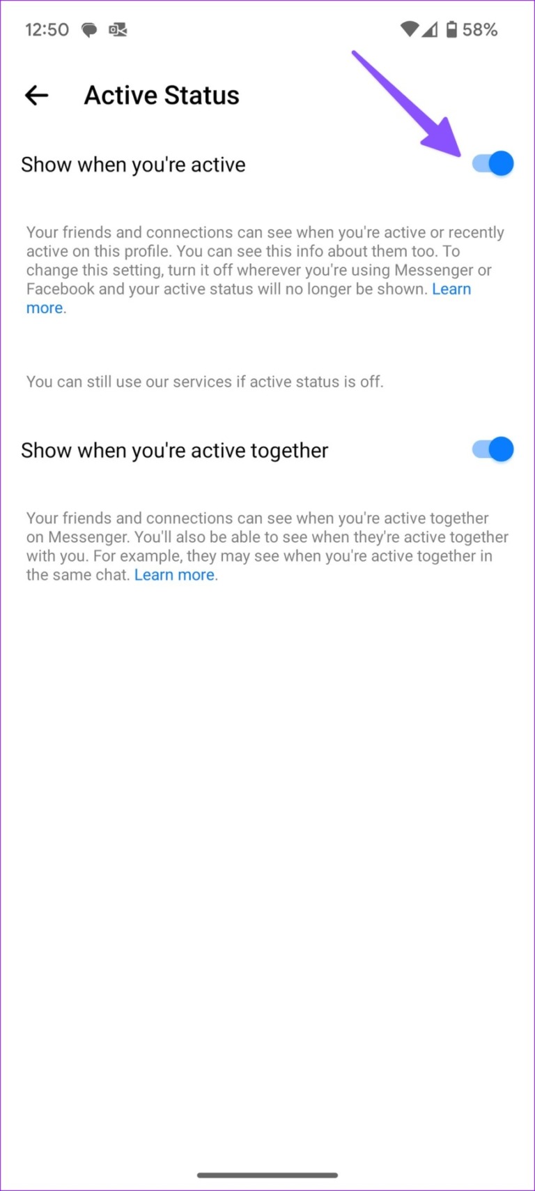 Top 8 Ways to Fix Facebook Messenger Not Showing Active Status ...