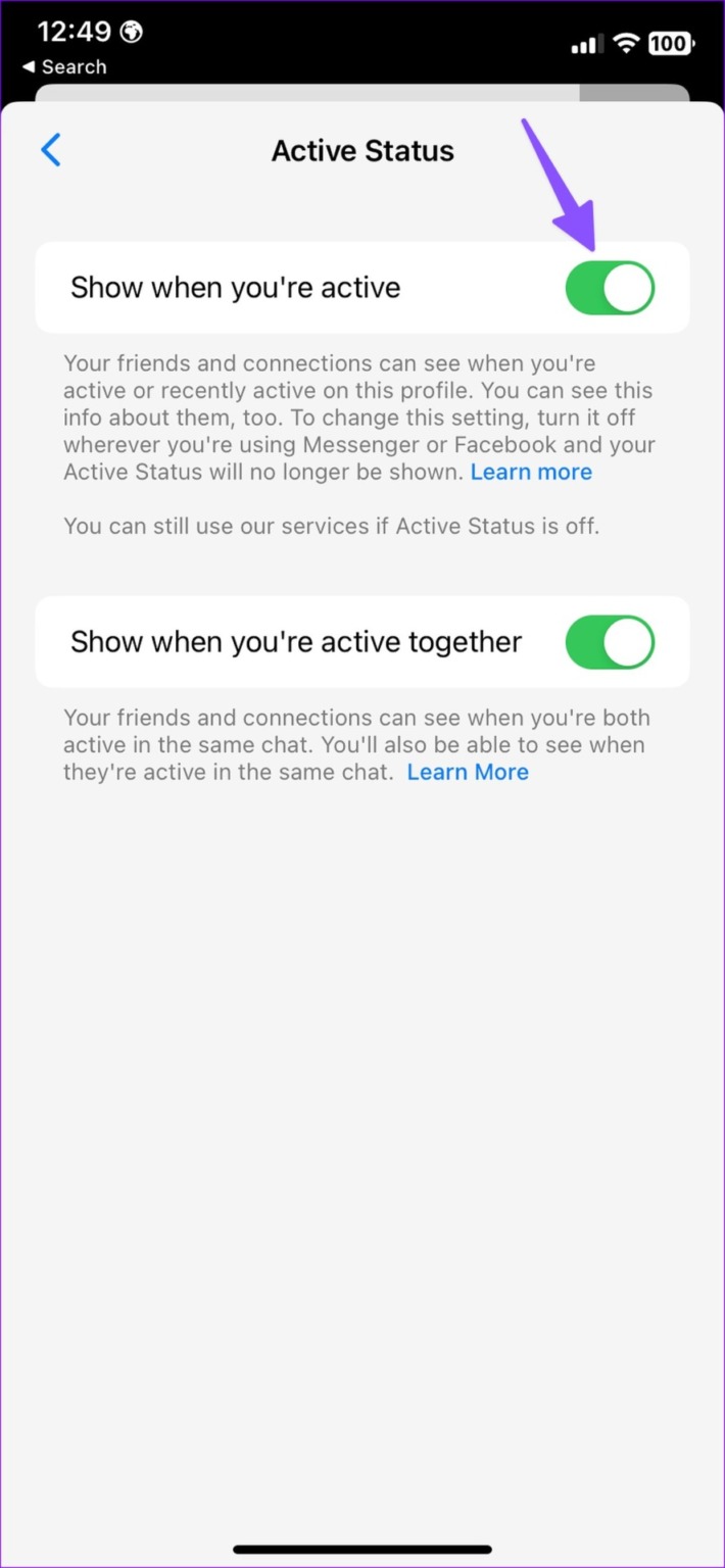 Top 4 Ways to Fix Facebook Messenger Not Showing Active Status ...