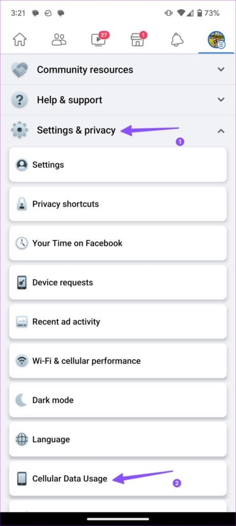 Top 5 Ways to Fix Facebook Not Showing Reels on Mobile - Guiding Tech