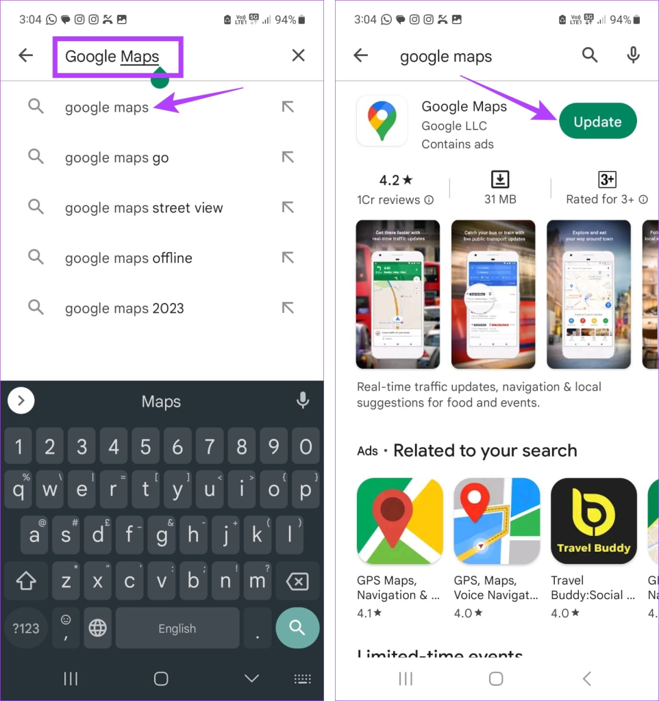 8 Easy Ways to Fix Google Maps Not Working On Android - Guiding Tech