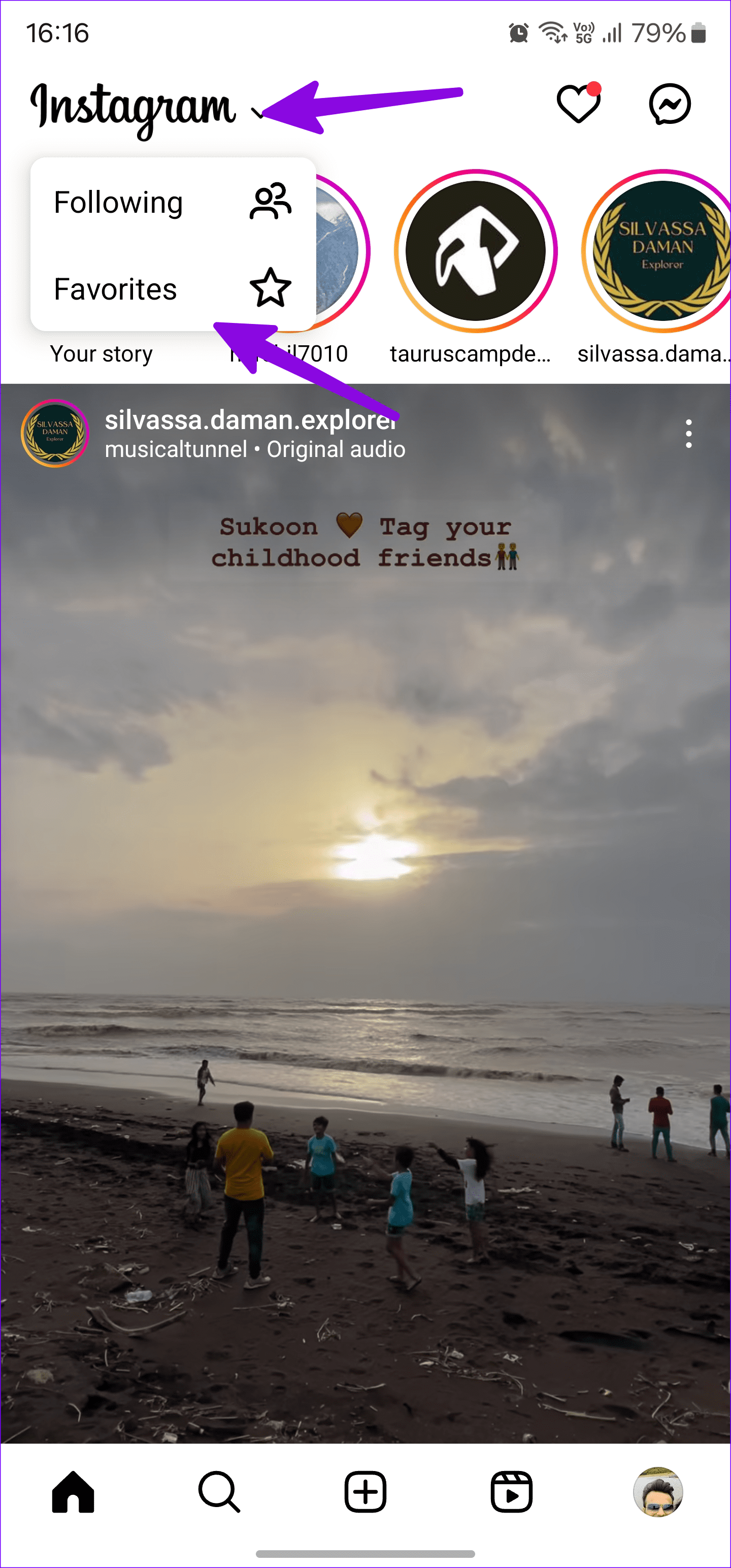 Top 6 Ways to Fix Instagram Not Showing Friends Posts - Guiding Tech