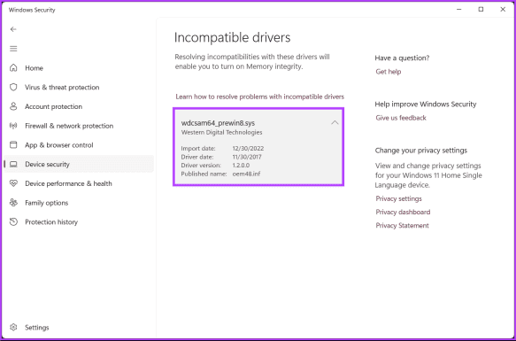 9 Ways to Fix Memory Integrity Is Off Error on Windows 11/10 - Guiding Tech