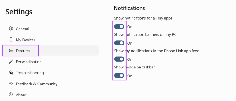 5 Fixes for Phone Link App Not Showing Notifications on Windows 11 ...