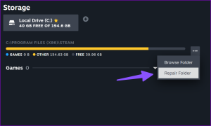 Top 7 Ways to Fix Not Enough Disk Space Error in Steam - Guiding Tech