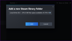 Top 7 Ways to Fix Not Enough Disk Space Error in Steam - Guiding Tech
